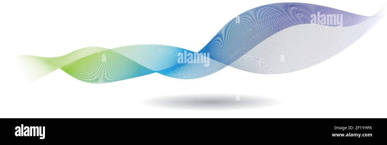 Wave line illustration design Stock Vector Image & Art - Alamy