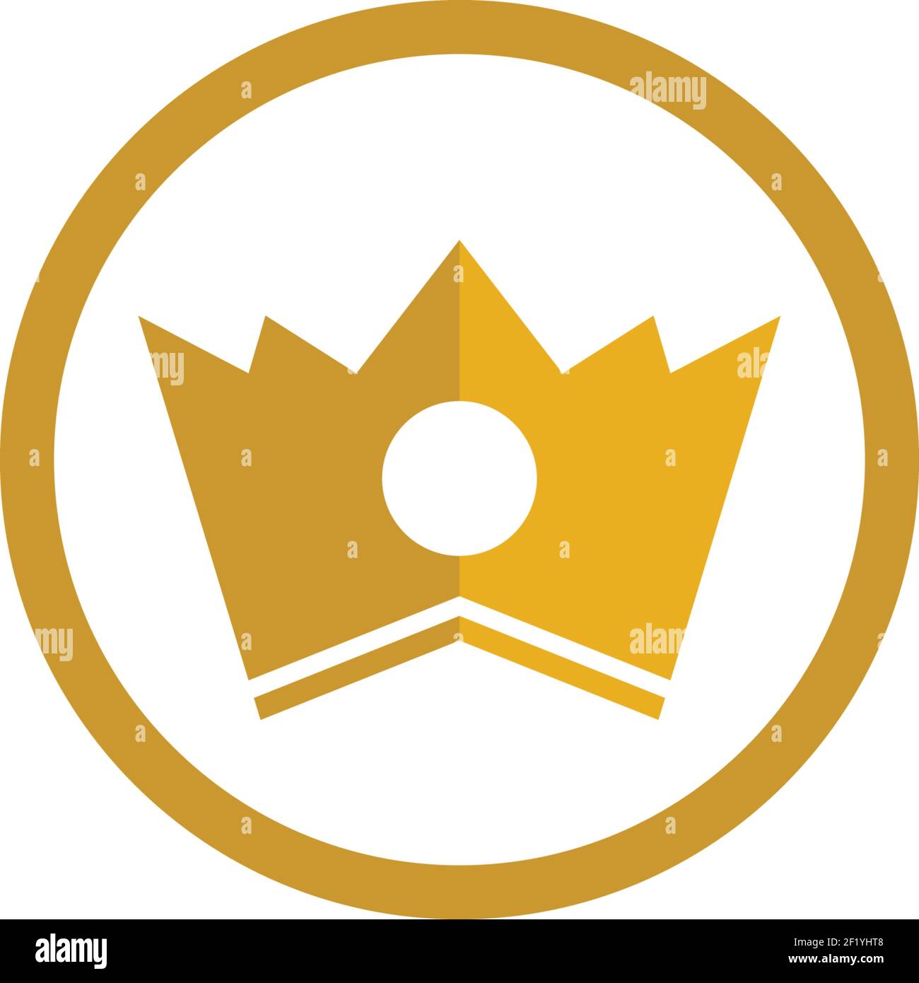 Prince crown logo clipart hi-res stock photography and images - Alamy