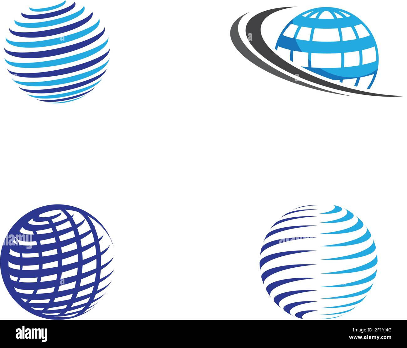 Global logo vector icon illustration design Stock Vector Image & Art ...