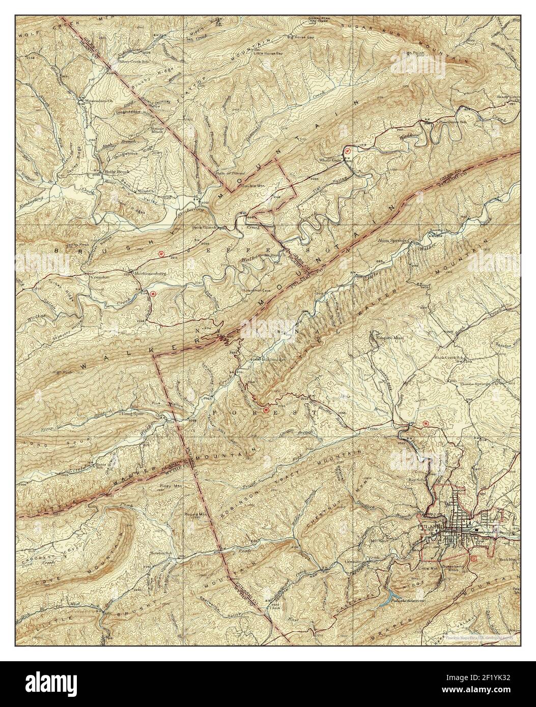 Pulaski virginia map hi-res stock photography and images - Alamy