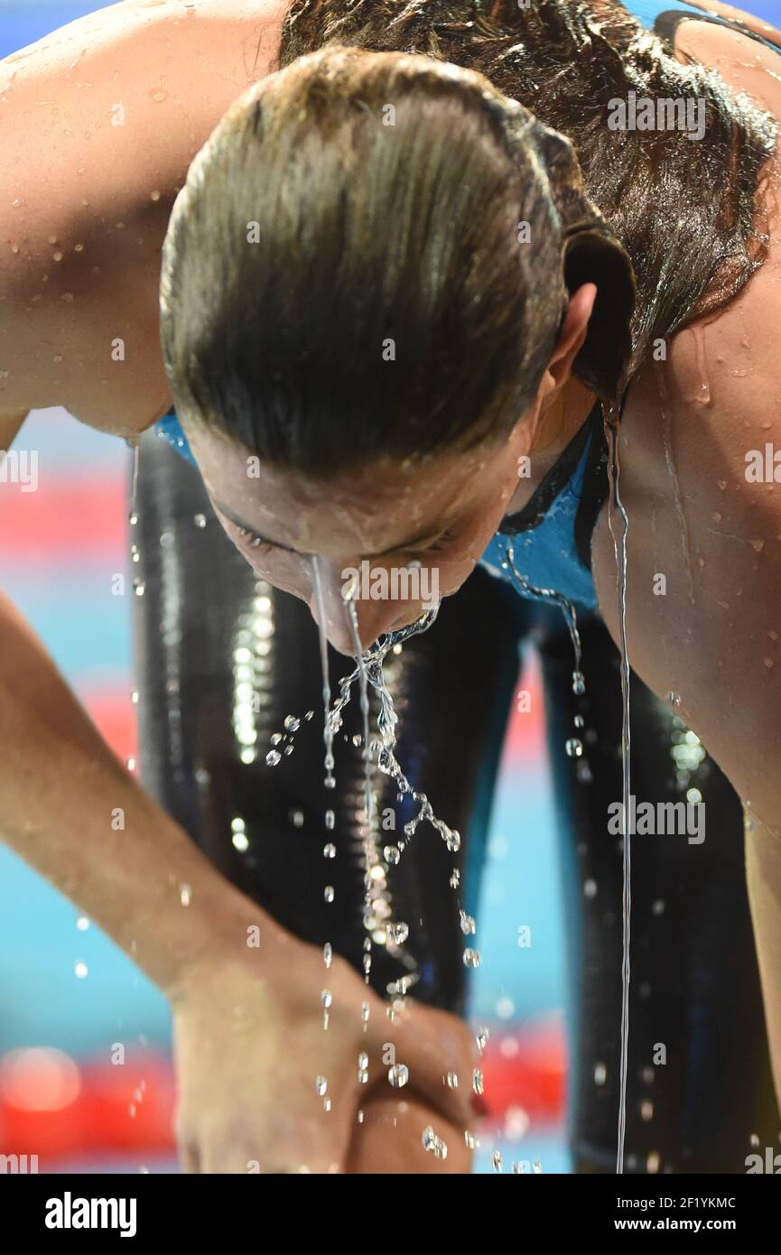 Charlotte Bonnet (FRA) competes on Women 200 m Freestyle during the ...