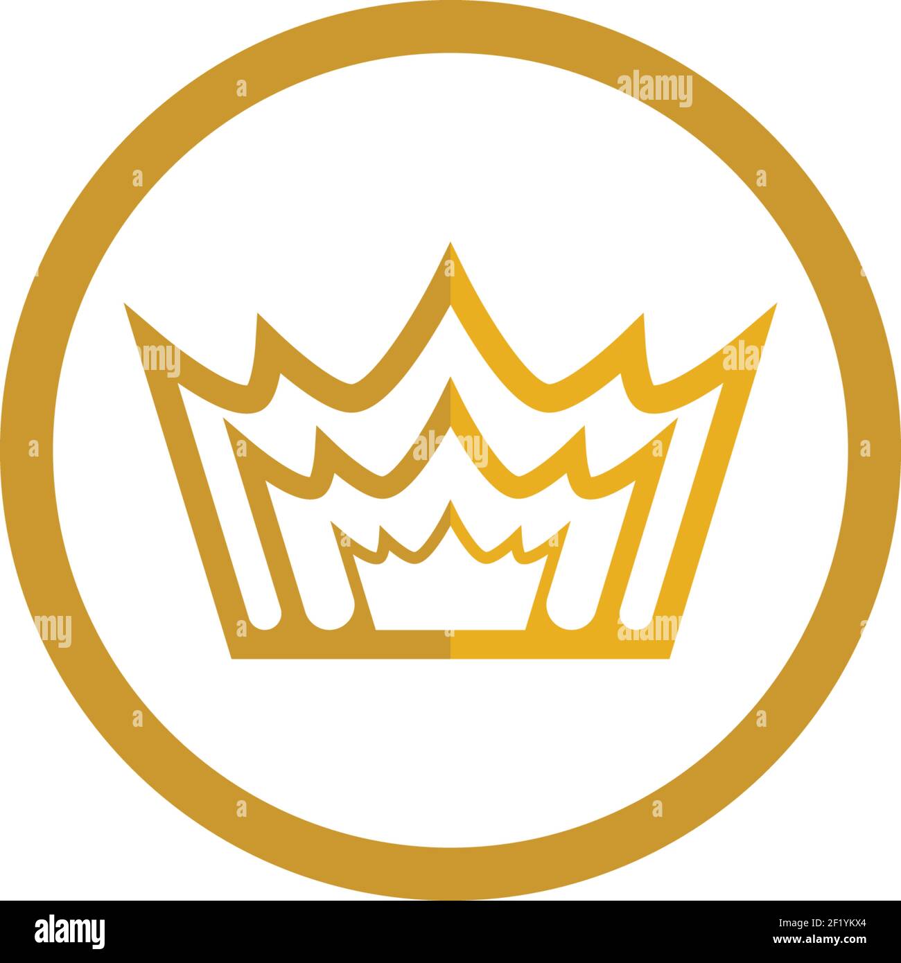 Crown Logo Template vector illustration Stock Vector Image & Art - Alamy