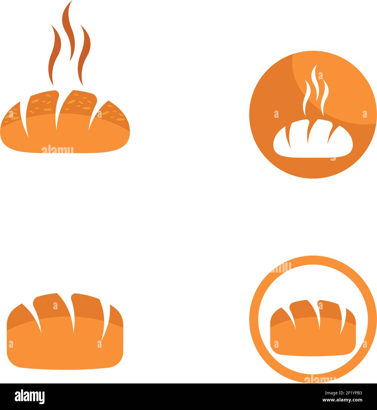 Bread vector icon illustration design Stock Vector Image & Art - Alamy