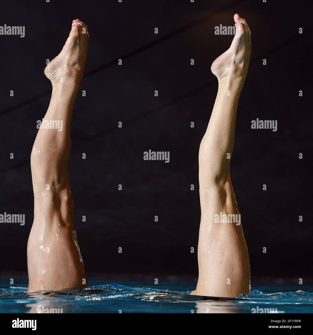 Synchronized swimming legs hi-res stock photography and images - Alamy