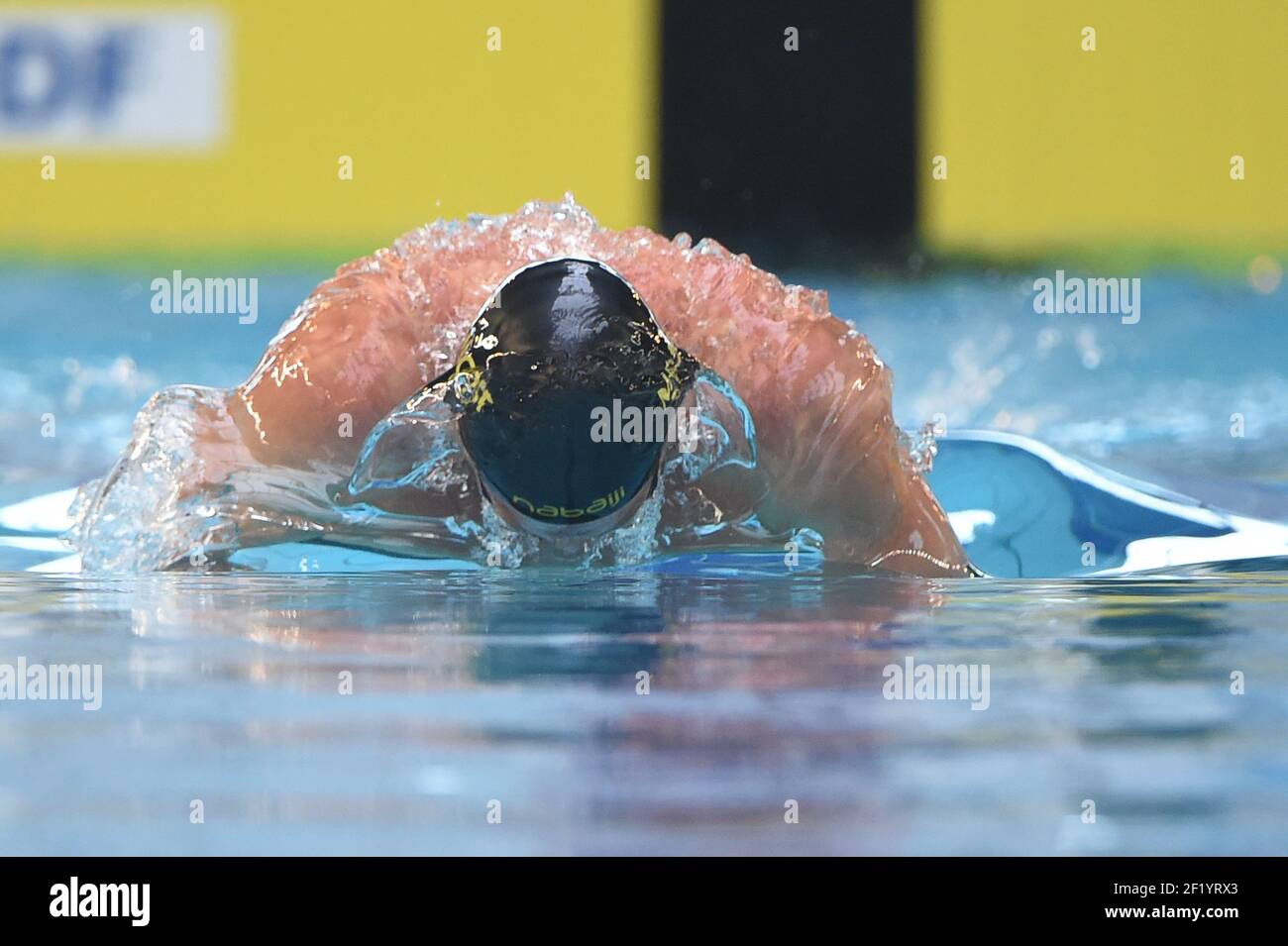 Fabien Gilot (FRA) competes on 50 m Butterfly during the Swimming ...