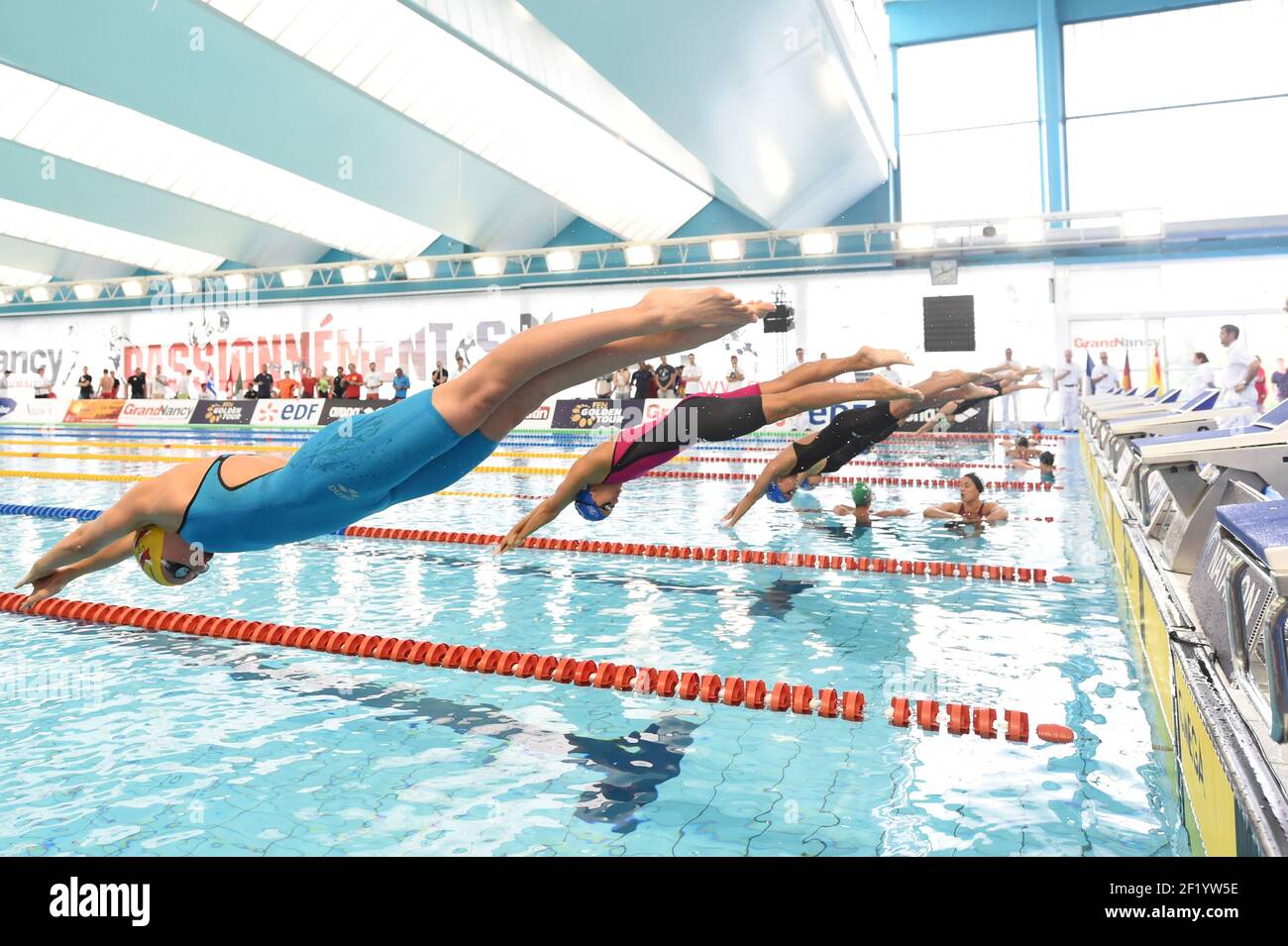Illustration Start during the Swimming International Meeting Race at ...