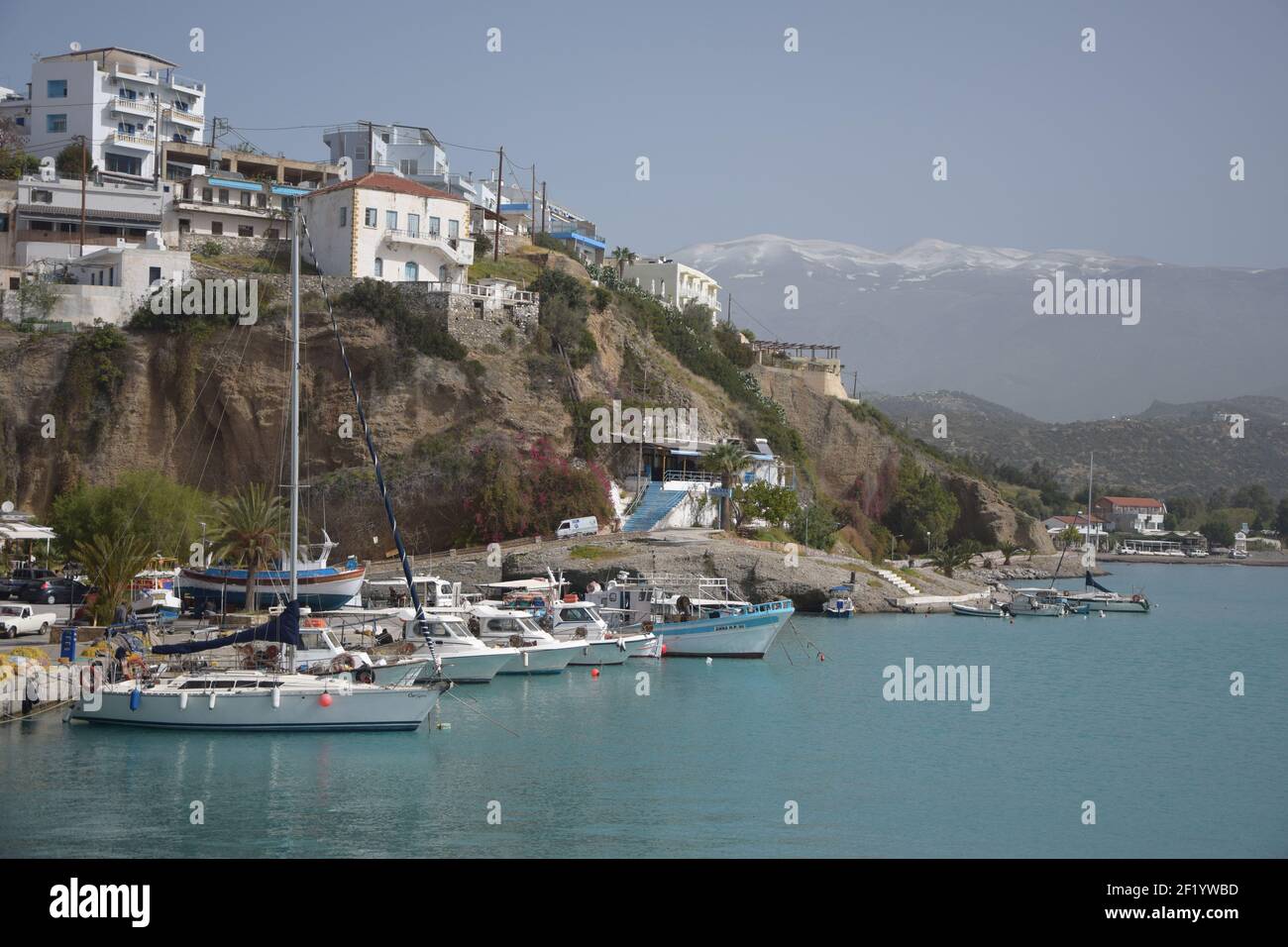 Agia Galini, Crete Stock Photo - Alamy