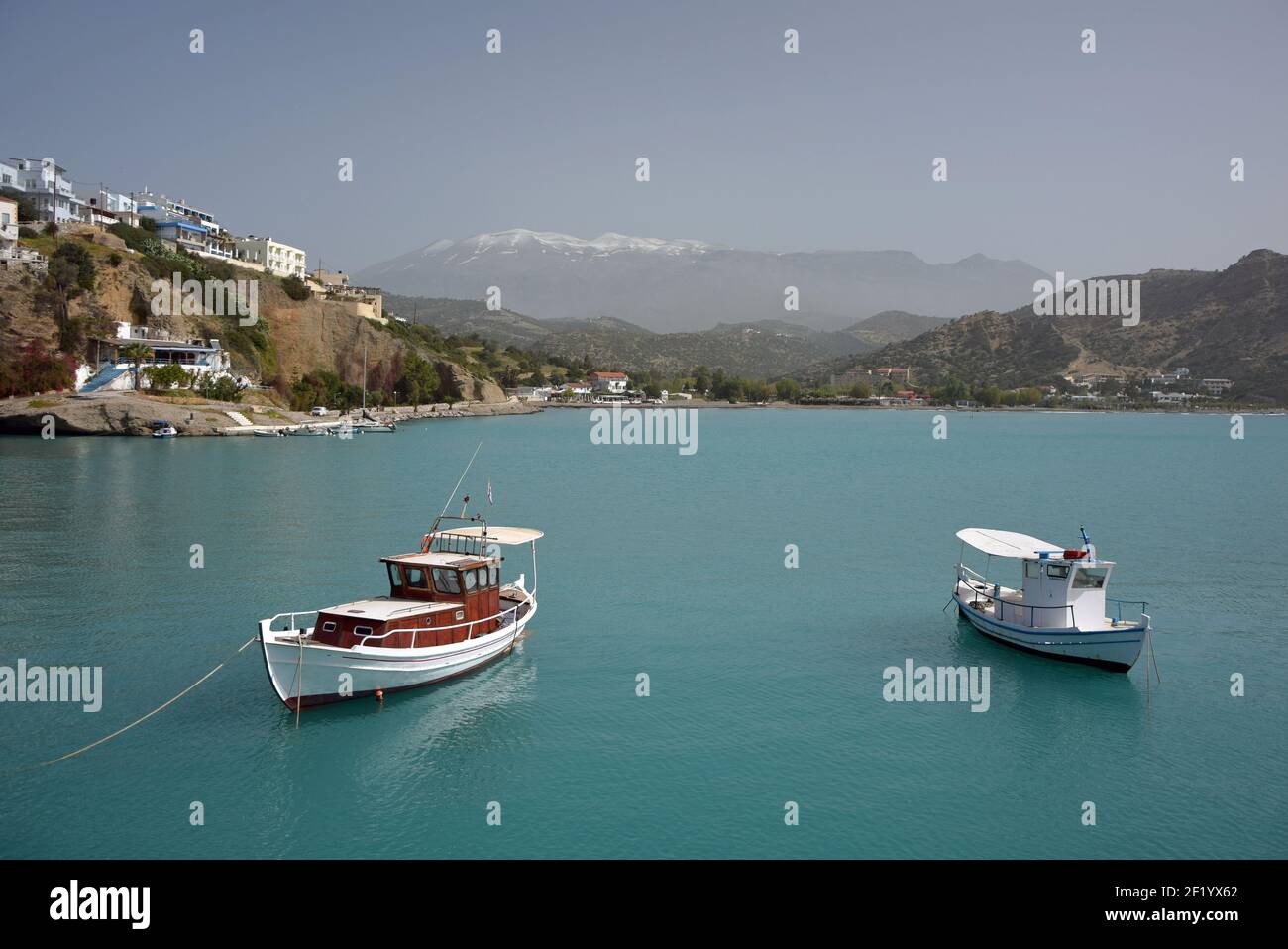 Agia Galini, Crete Stock Photo - Alamy
