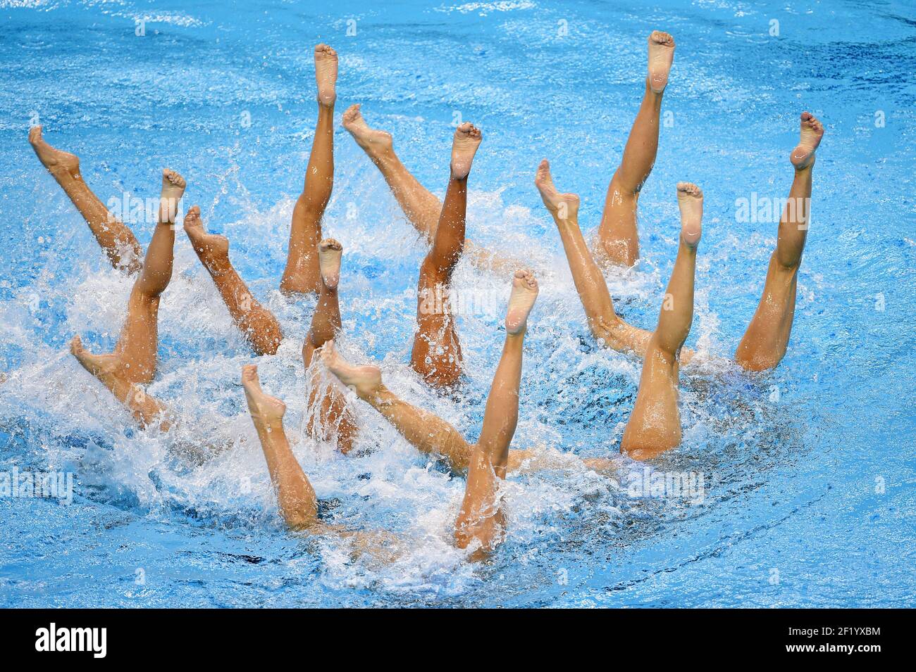 Synchronized swimming legs hi-res stock photography and images - Alamy