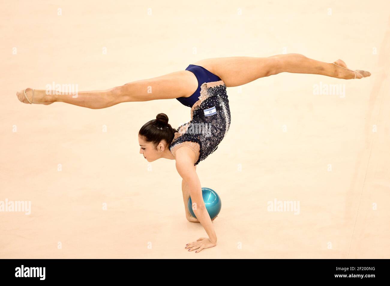 Victoria Veinberg Filanovsky of Israel competes in Gymnastics Rhythmic ...