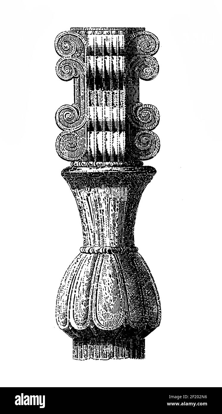 Persian column Cut Out Stock Images & Pictures - Alamy