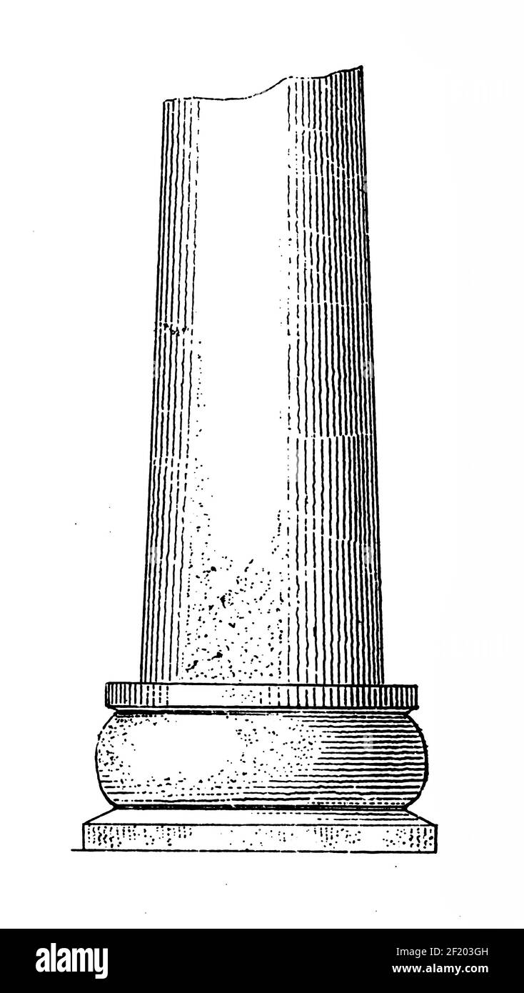 Many pillars Cut Out Stock Images & Pictures - Alamy