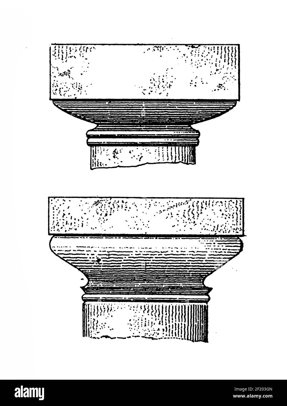 Many pillars Cut Out Stock Images & Pictures - Alamy