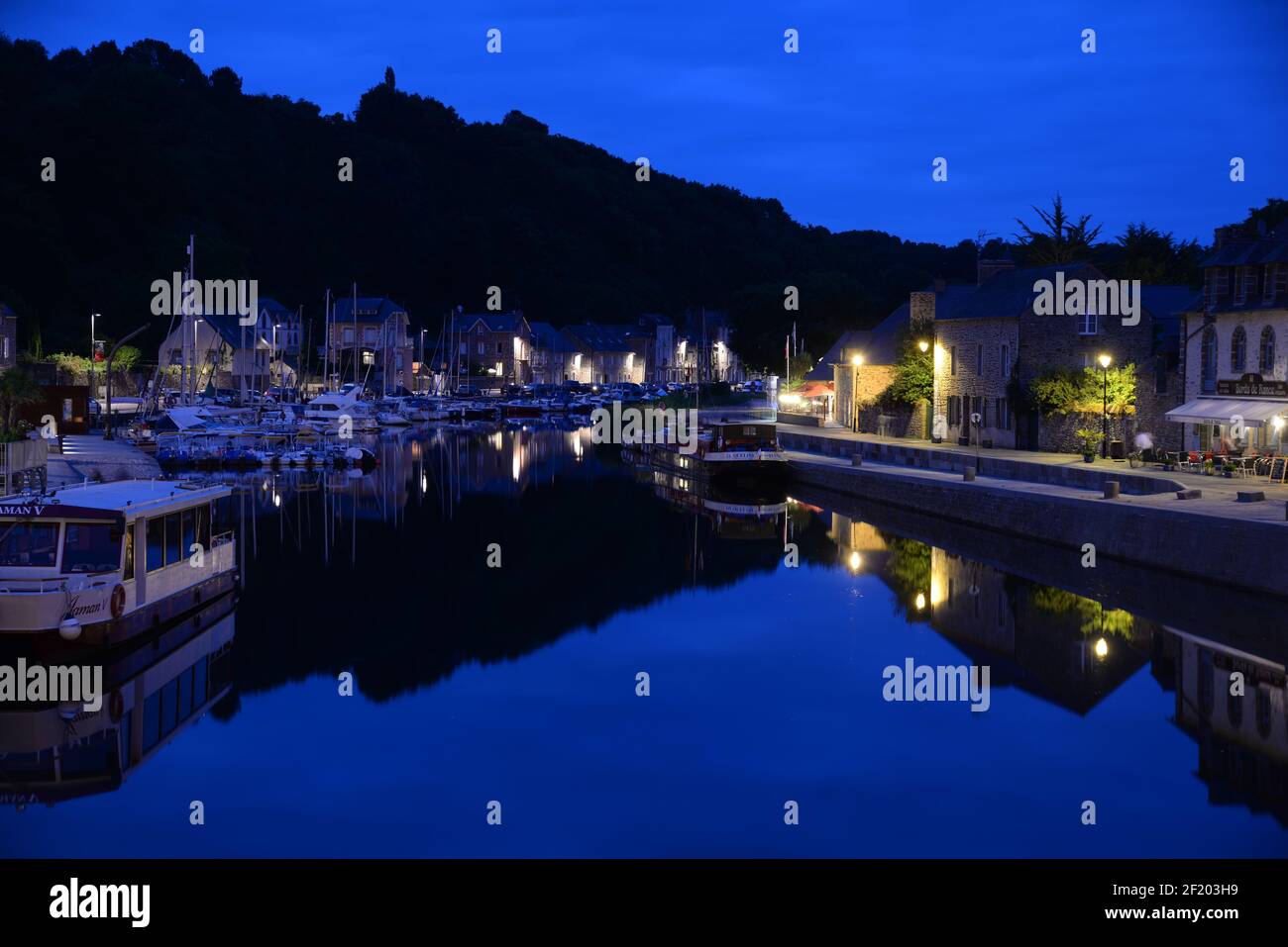 Rance in Dinan, Bretagne Stock Photo - Alamy