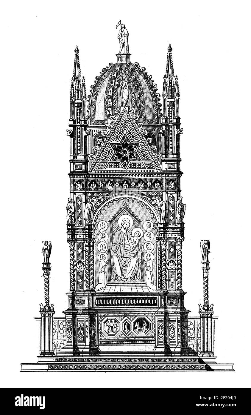 Catholic church altar sanctuary Cut Out Stock Images & Pictures - Alamy