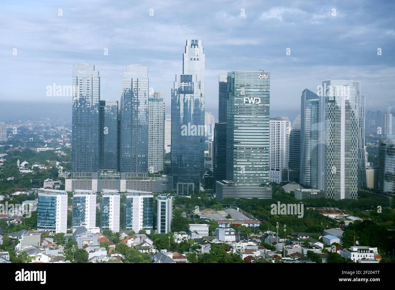 Complex High rise building commercial and business area SCBD , Jakarta ...