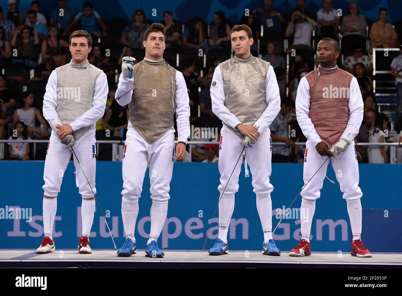 French fencing team sport hi-res stock photography and images - Alamy