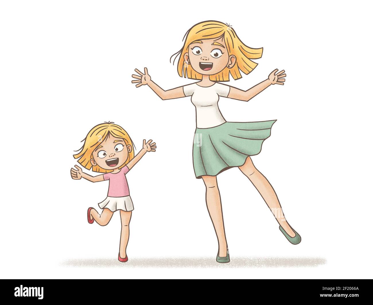Happy mother laughing together Cut Out Stock Images & Pictures - Alamy
