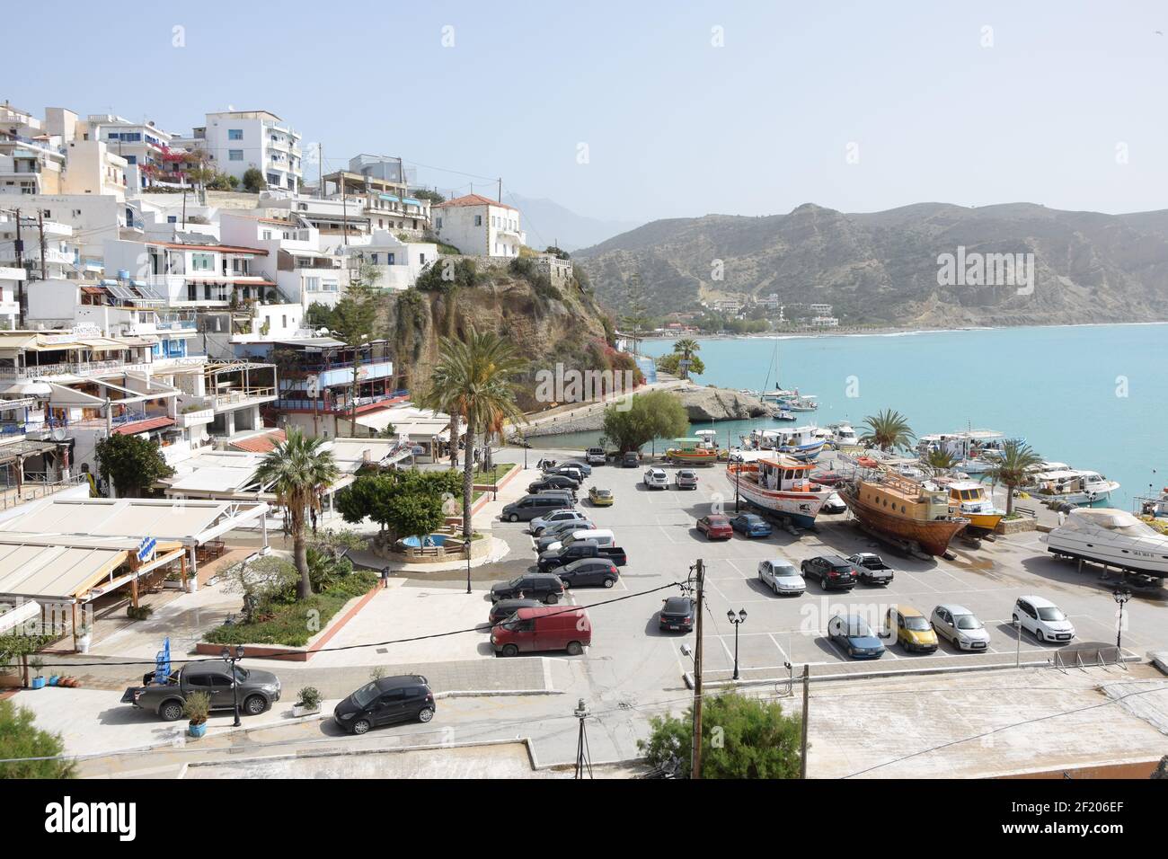 Agia Galini, Crete Stock Photo - Alamy