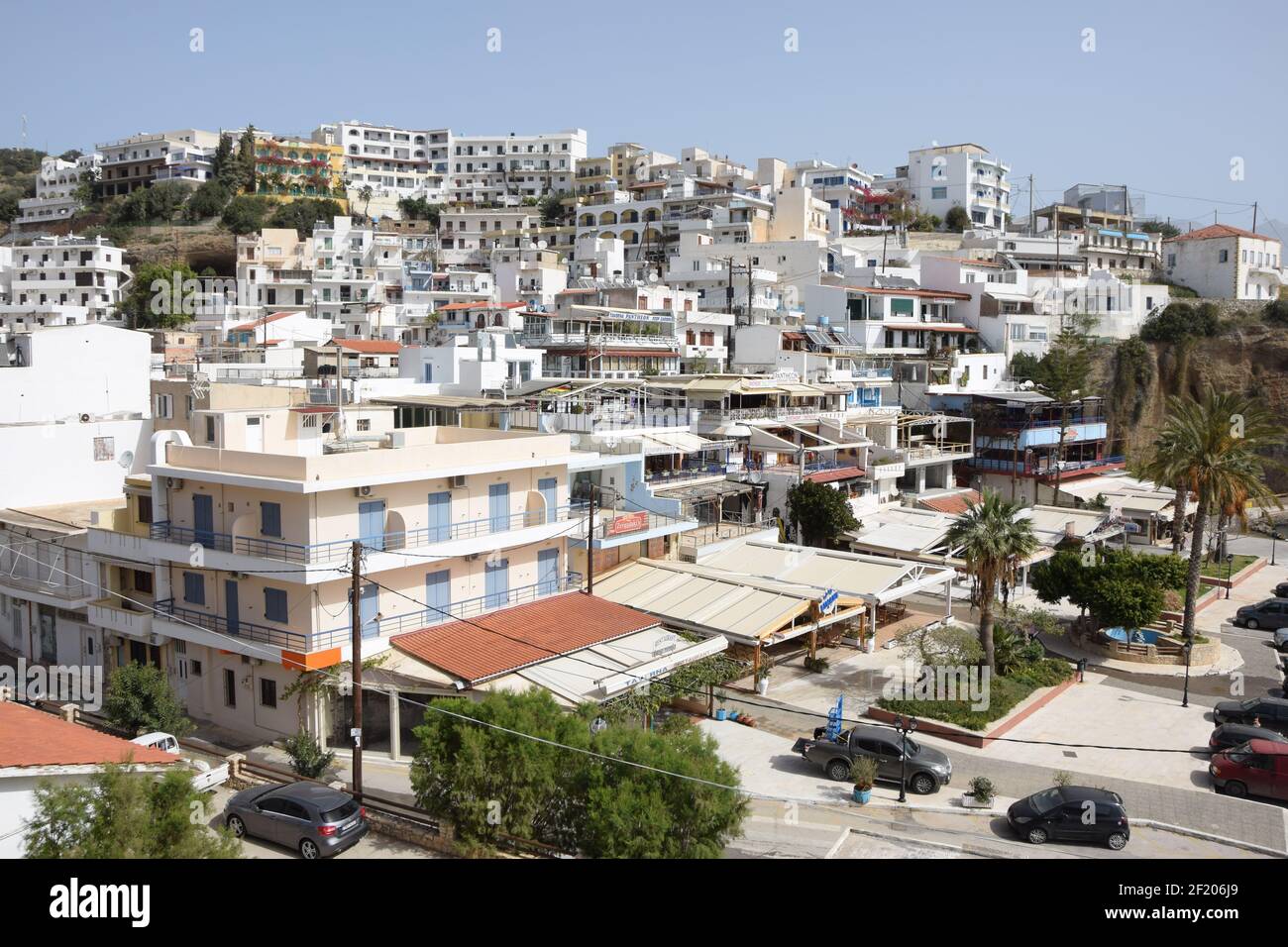 Agia Galini, Crete Stock Photo - Alamy
