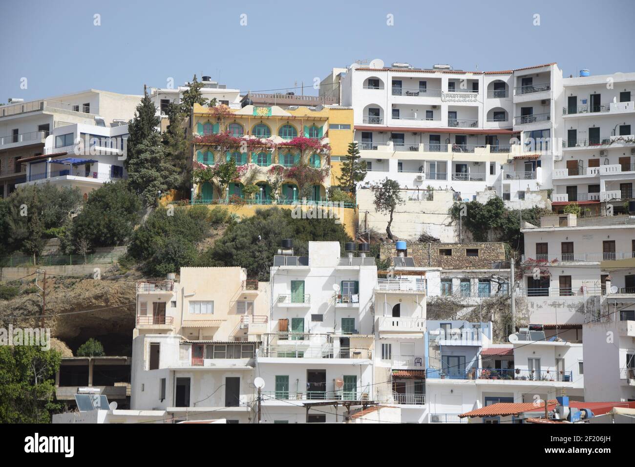 Agia Galini, Crete Stock Photo - Alamy