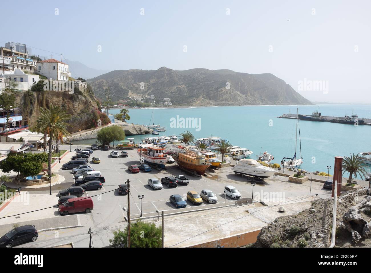 Agia Galini, Crete Stock Photo - Alamy