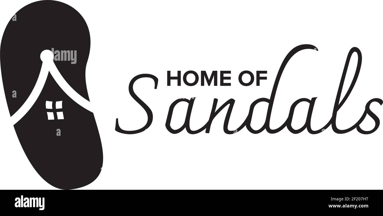 Shoes sandals shop shopping Stock Vector Images - Alamy