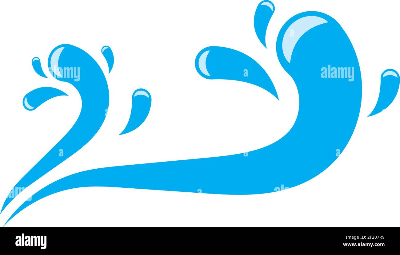 Water Splash vector illustration design template Stock Vector Image ...