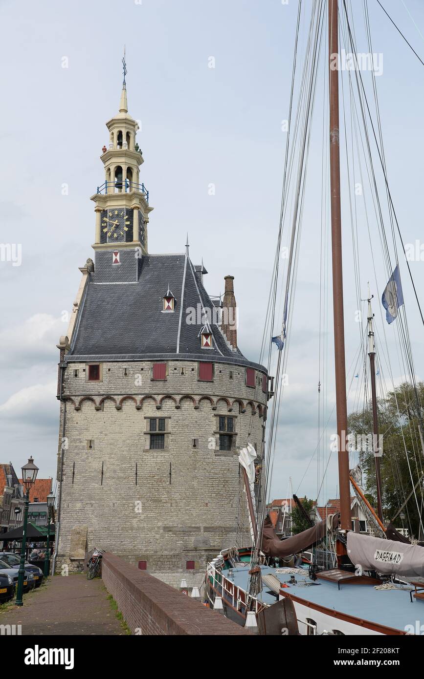 Main tower (Hoofdtoren) in Hoorn Stock Photo - Alamy