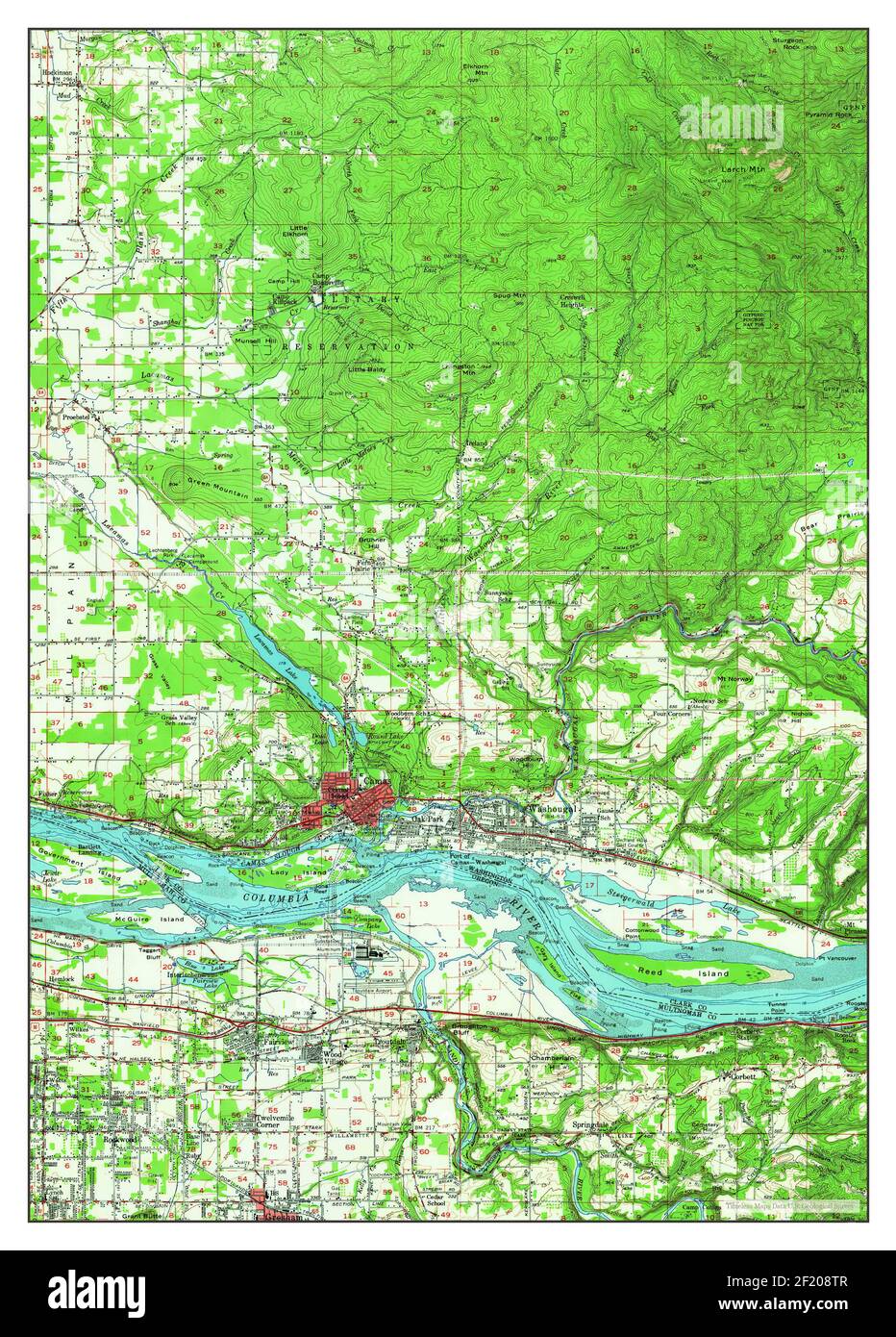 Camas road Cut Out Stock Images & Pictures - Alamy