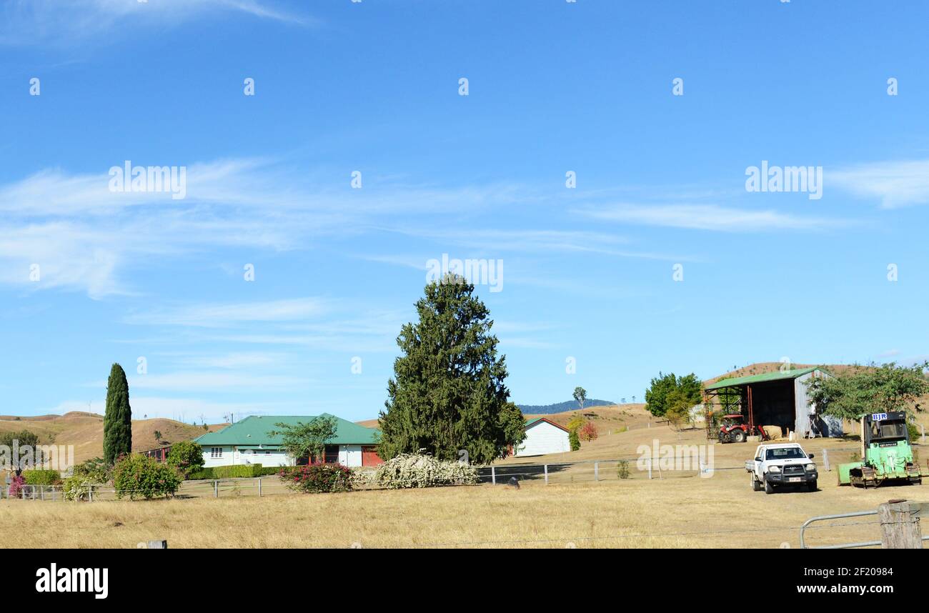 A farm in Queensland, Australia Stock Photo - Alamy