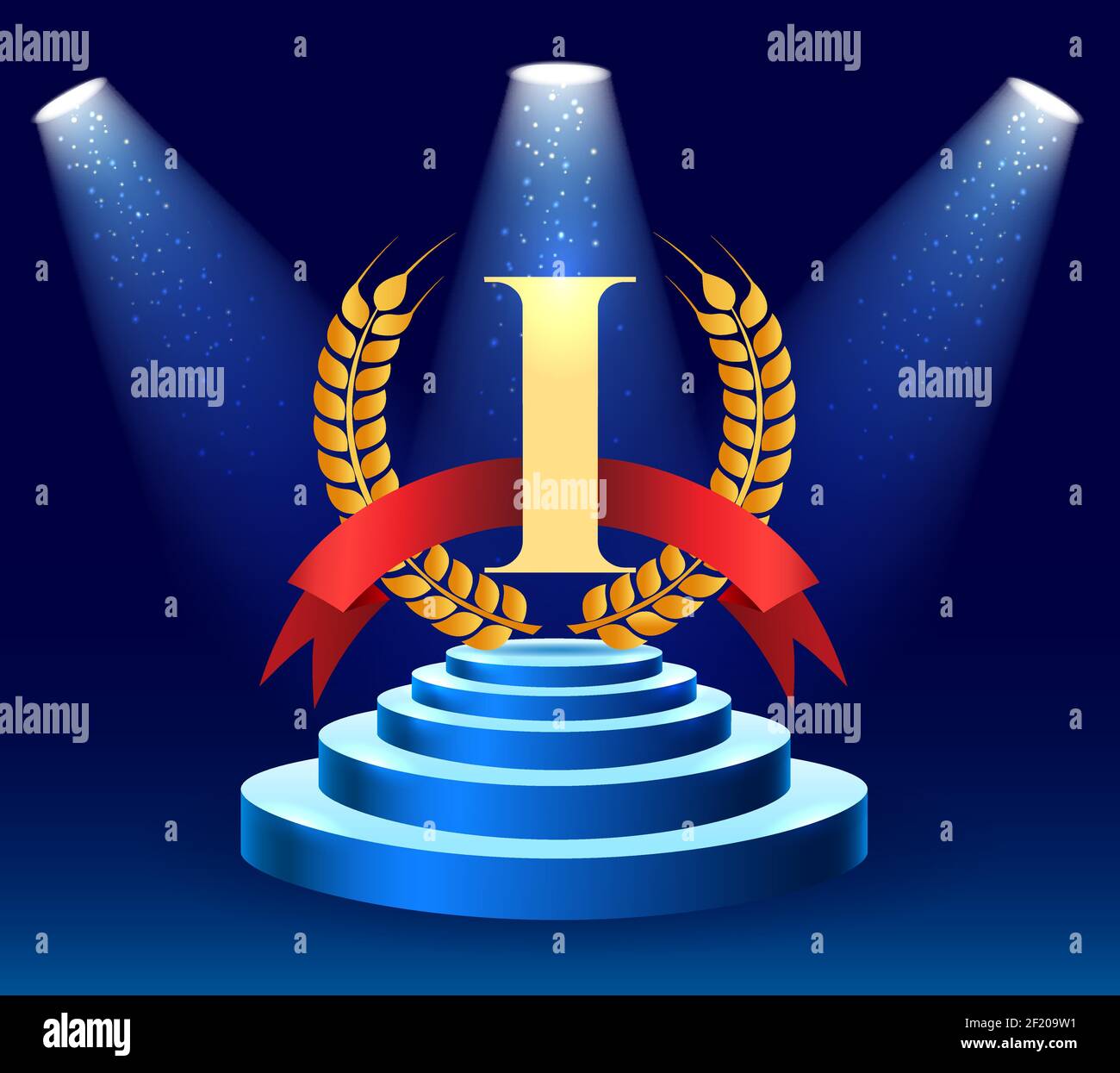 Business contest champion stage Stock Vector Image & Art - Alamy