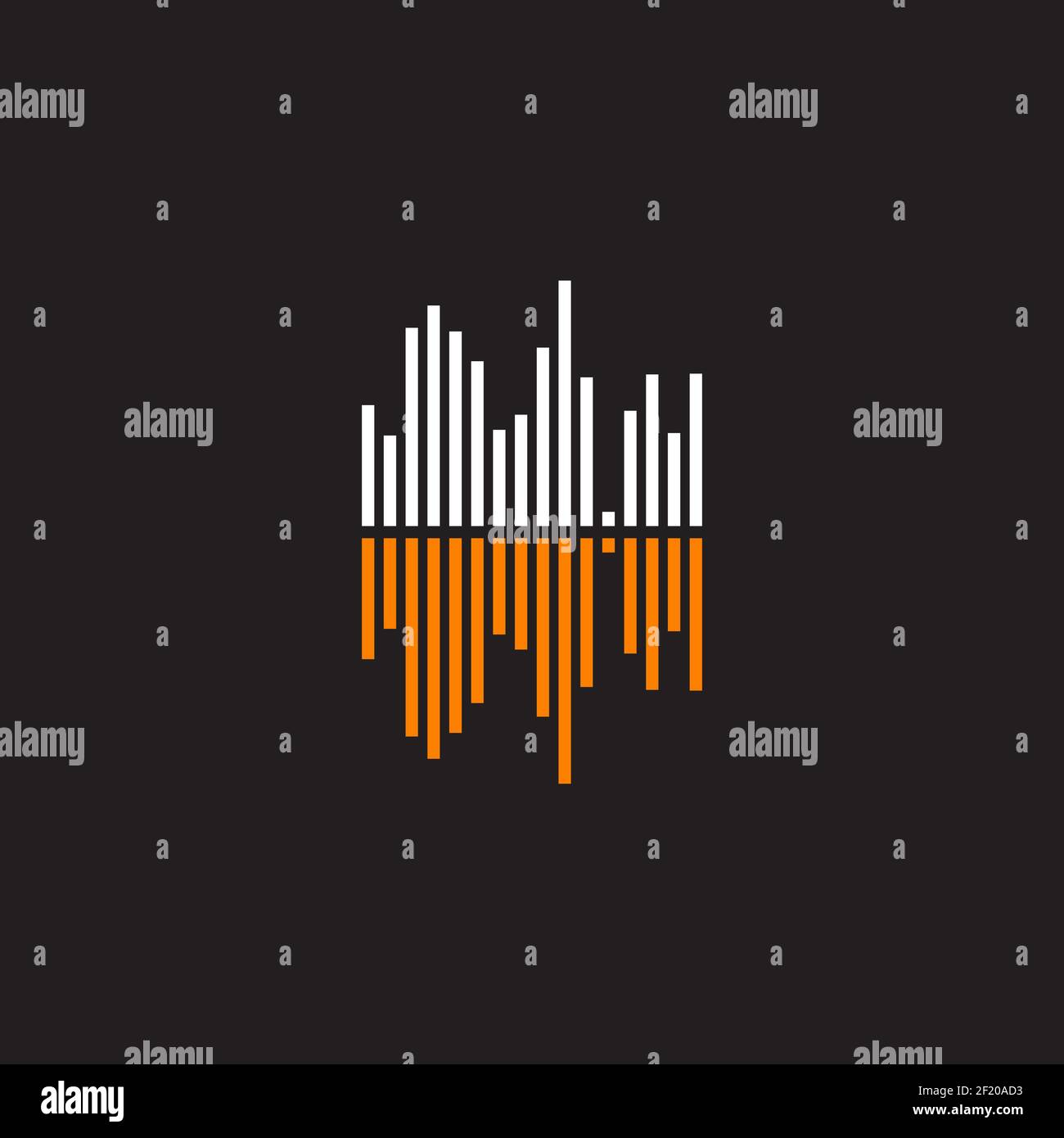 Music wave logo design vector template Stock Vector Image & Art - Alamy