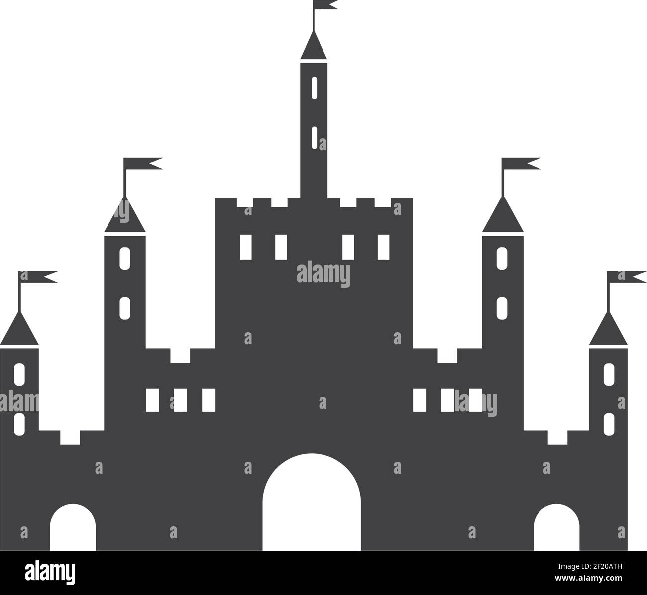 Castle tower foundation Stock Vector Images - Alamy