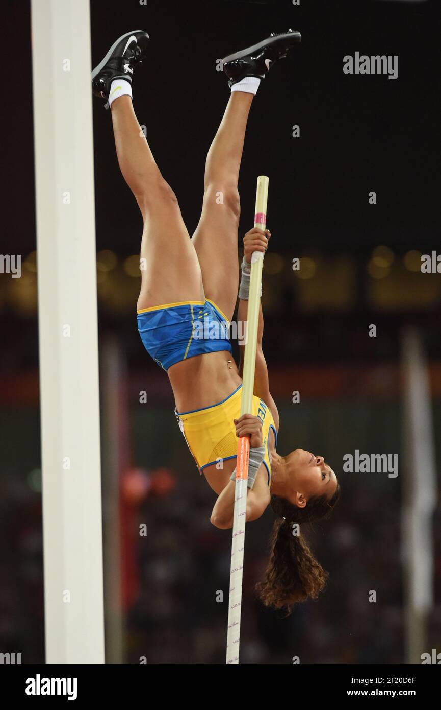 Angelica Bengtsson (SWE) competes on Women's Pole Vault Final during ...