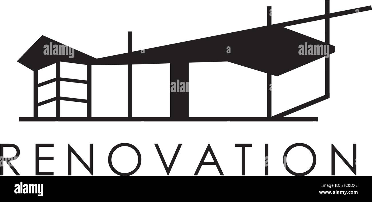Home renovation company logo design vector template Stock Vector Image ... Home renovation company logo design vector template Stock Vector Image ...