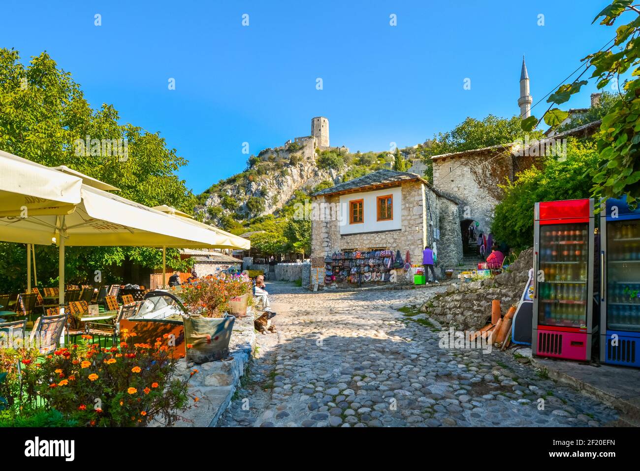 The ancient Kula, a 14th century medieval fortress and tower in the ...
