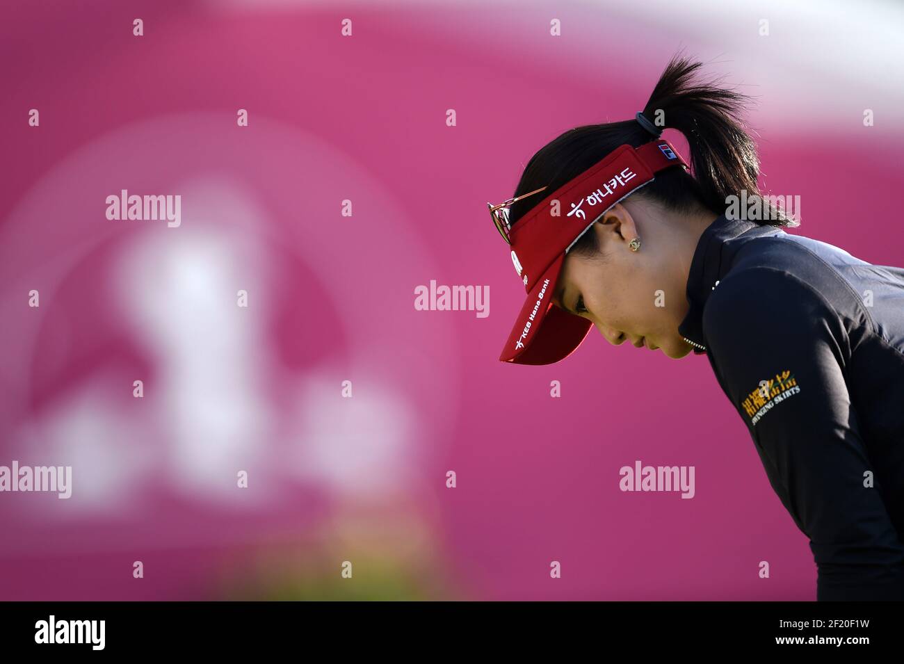 So Yeon Ryu of Korea competes during the third round of LPGA Evian ...