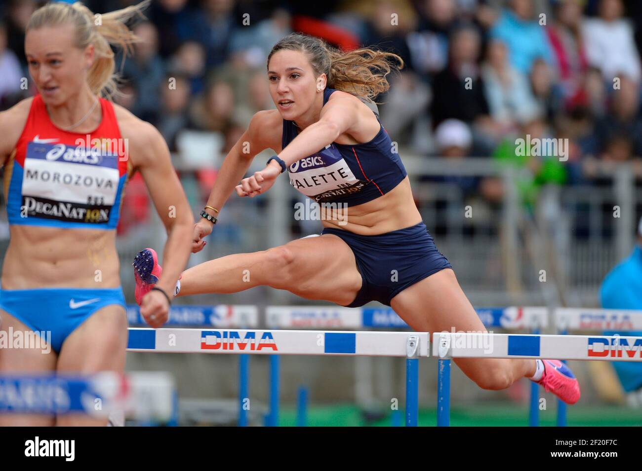 100 metres hurdles hi-res stock photography and images - Alamy