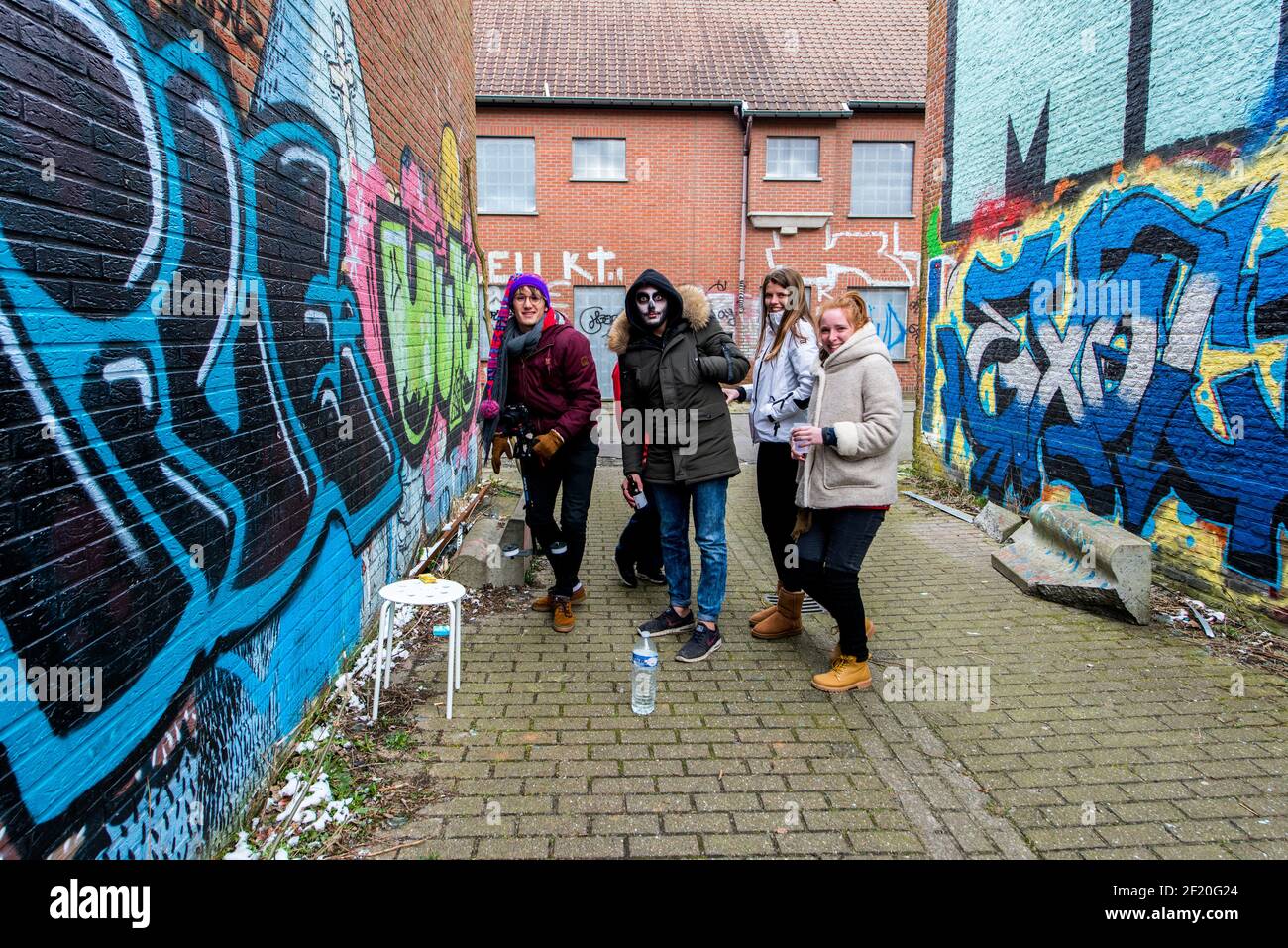 Doel, Antwerp, Belgium. This Rural Ghost Town is cought by a Nuclear ...