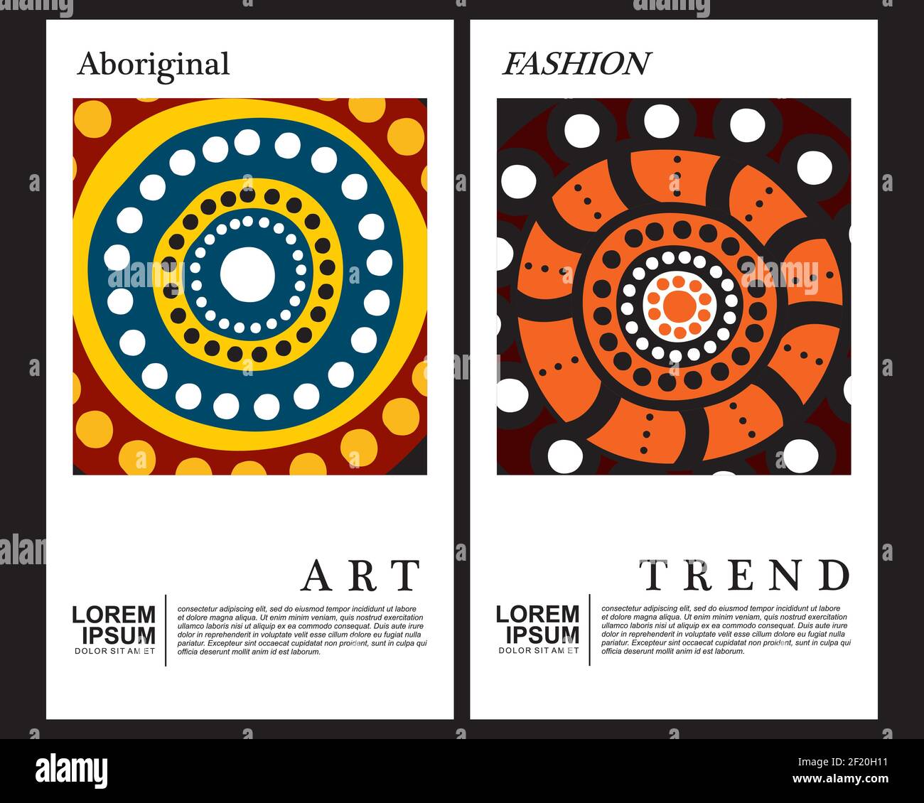 Aboriginal Art Printable Templates