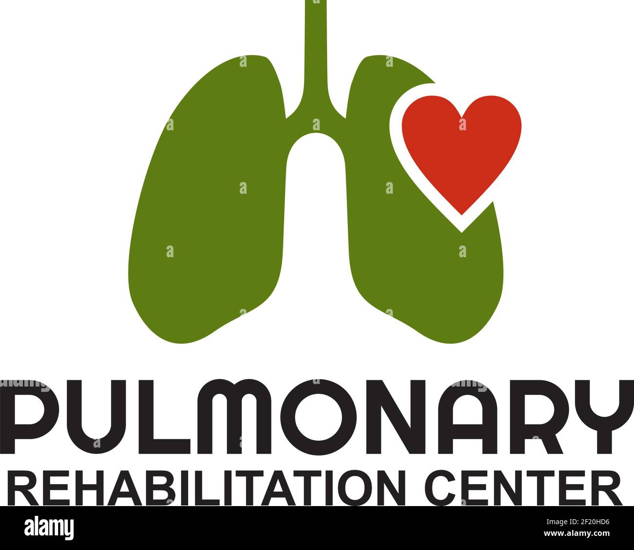 Lung medical center logo design vector template Stock Vector Image ...