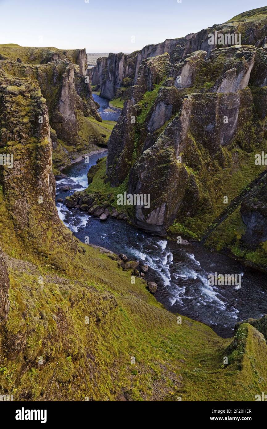 Iceland gorge landscape hi-res stock photography and images - Alamy