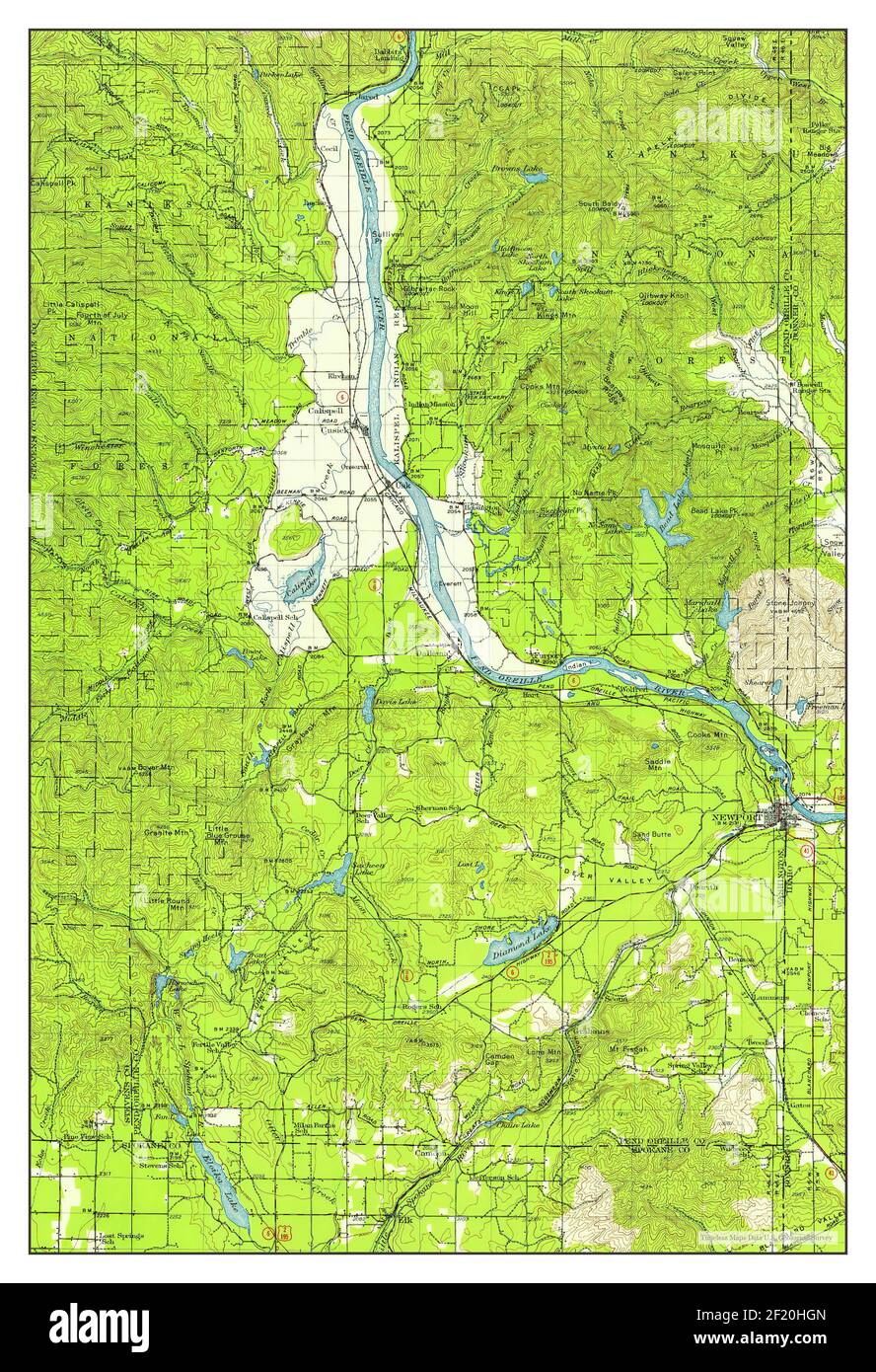 Map of newport washington hi-res stock photography and images - Alamy