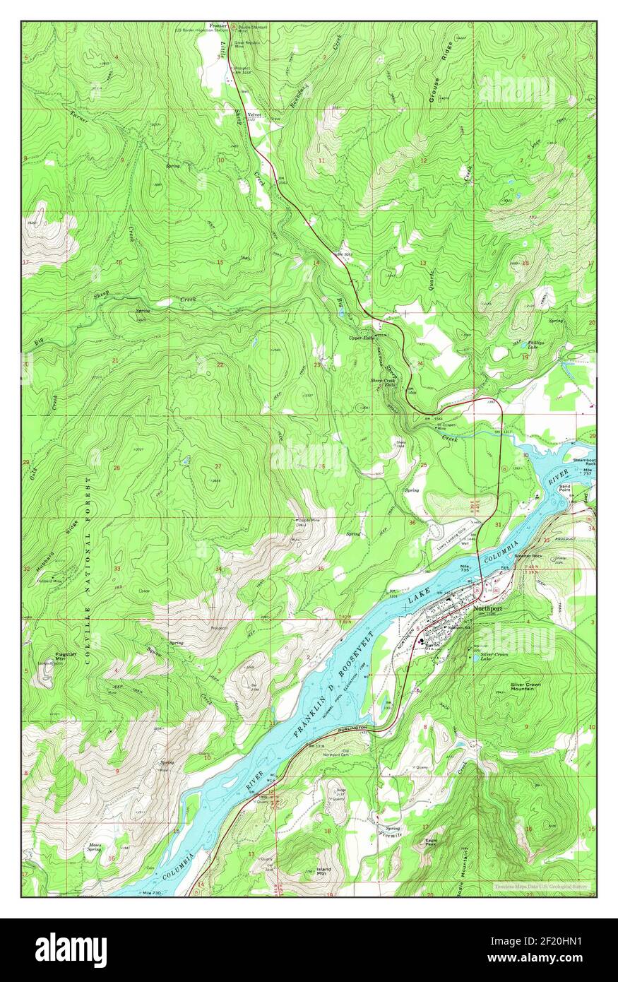 Map of northport hi-res stock photography and images - Alamy