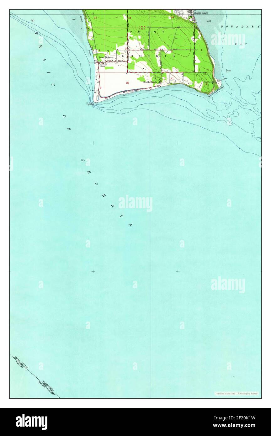 Point roberts america Cut Out Stock Images & Pictures - Alamy