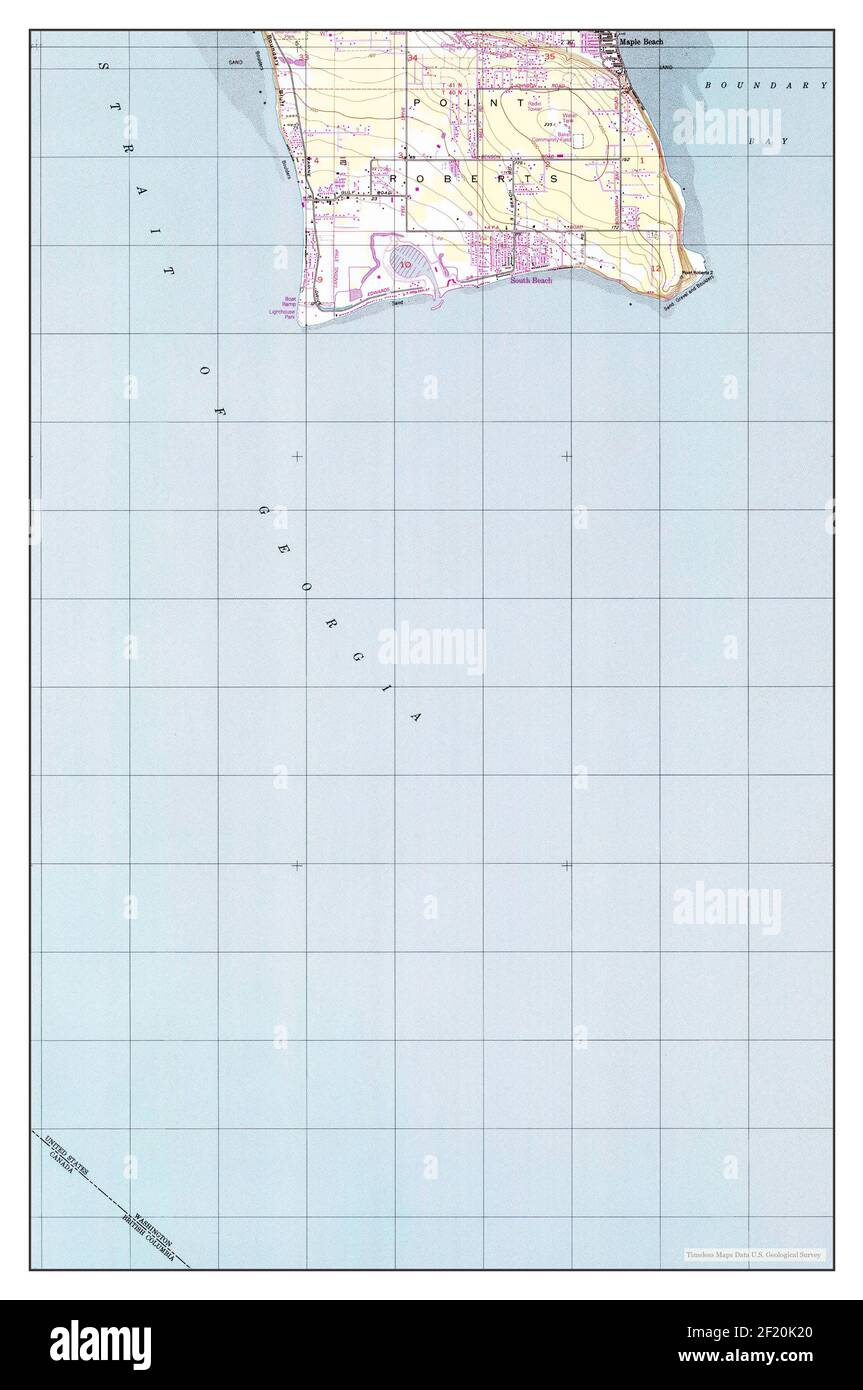 Point roberts america Cut Out Stock Images & Pictures - Alamy