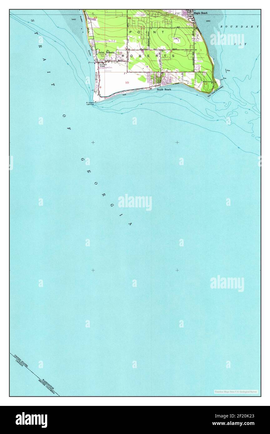 Point roberts america Cut Out Stock Images & Pictures - Alamy