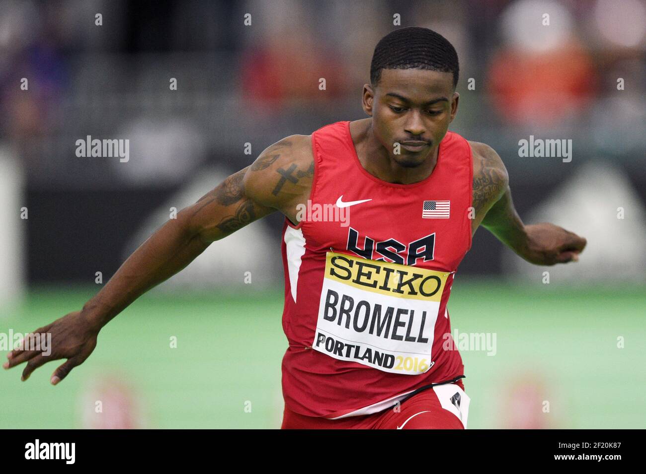 Trayvon bromell hi-res stock photography and images - Alamy