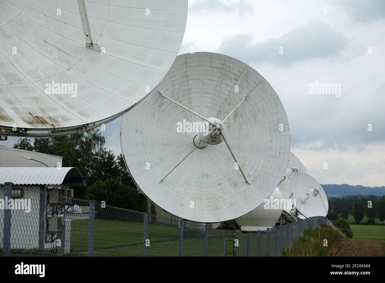 Raisting earth station Stock Photo - Alamy
